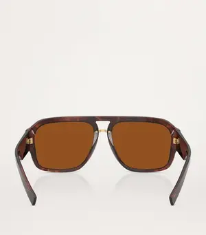 Dolce & Gabbana Acetate Pilot Sunglasses