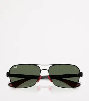 Ray-ban X Scuderia Ferrari Rb8336m Sunglasses - Black