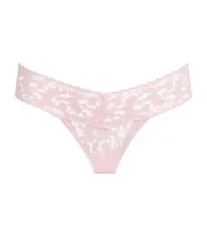 Hanky Panky Lace Low-rise Thong - Pink