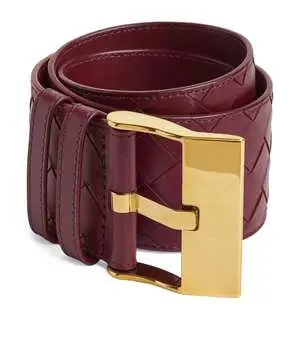 BOTTEGA VENETA Large Intrecciato Watch Belt