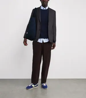Polo Ralph Lauren Wool-cashmere Cable-knit Sweater - Blue