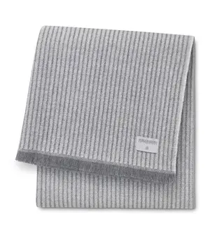 SCHLOSSBERG Wool-cashmere Elias Throw - Grey
