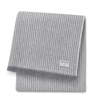 SCHLOSSBERG Wool-cashmere Elias Throw - Grey
