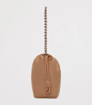 Loewe Medium Leather Flamenco Shoulder Bag - Brown