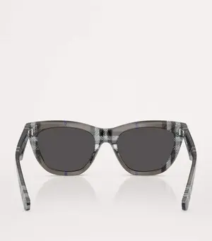 Burberry Acetate Square Frame Sunglasses