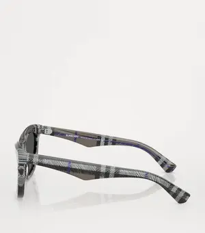 Burberry Acetate Square Frame Sunglasses - Grey