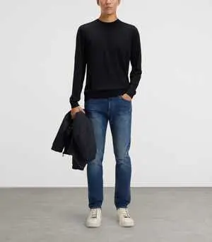 BOSS Wool-silk-cashmere Sweater