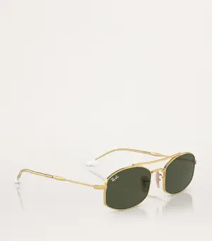 Ray-ban Metal Sunglasses - Gold
