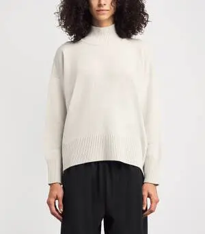 Eskandar Cashmere Rollneck Sweater - Grey