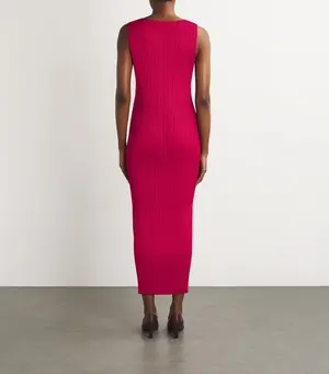 Issey Miyake Basics Maxi Dress - Pink