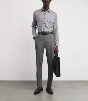 Canali Wool Chinos