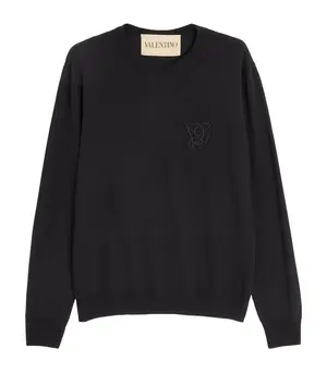 Valentino Garavani Cut Out Sweaters For Men