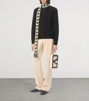 Valentino Garavani Virgin Wool Monogram Sweater