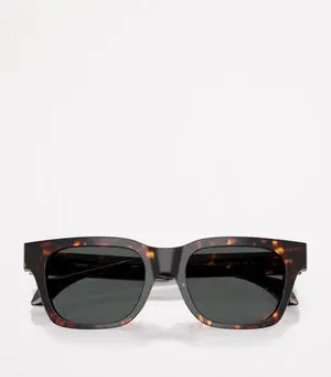Versace Square Frame Sunglasses - Brown