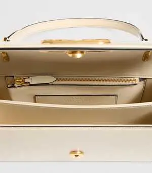 Valentino Garavani Leather Top-handle Bag - Ivory