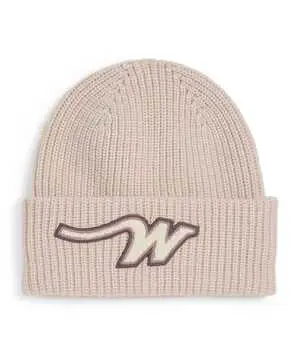 Max Mara Virgin Wool Beanie - White