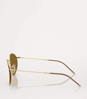 Ray-ban Rbr0103s Round Sunglasses - Black