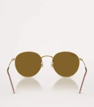 Ray-ban Rbr0103s Round Sunglasses - Black