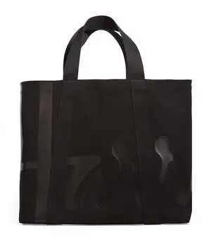 Harrods Cotton Logo Tote Bag