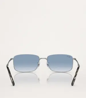 Ray-ban Metal Sunglasses - Silver