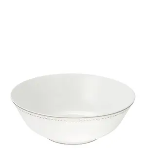 Christofle Porcelain Malmaison Impériale Salad Bowl - White