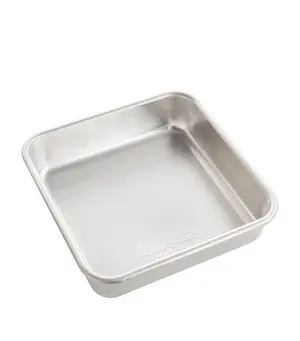 NORDICWARE Aluminium Naturals Square Cake Tin - Silver