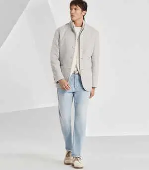 Brunello Cucinelli Cashmere Coat - Grey