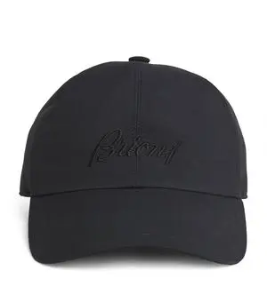 Brioni Performa Logo Baseball Cap - Blue