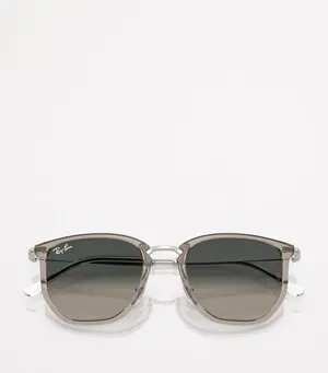 Ray-ban Irregular Sunglasses - Grey