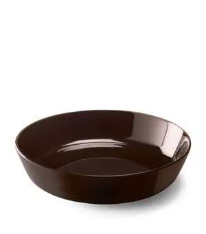 LSA INTERNATIONAL Set Of 2 Porcelain Collective Starter/pasta Bowls - Brown