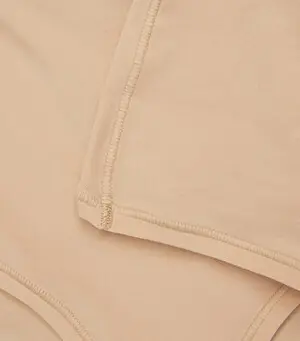 SKIMS Fits Everybody High-rise Thong - Beige