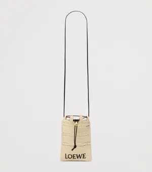 Loewe X Paula's Ibiza Raffia Pocket Bag