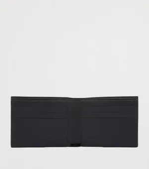 SWAINE Leather Bifold Wallet - Black