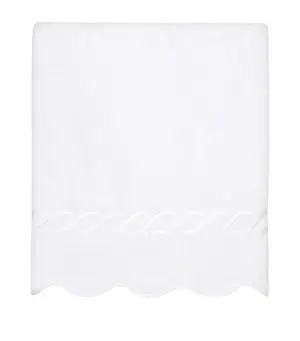 PRATESI Cotton Treccia Bath Towel - White