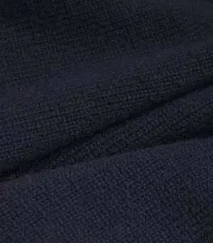 Soft Goat Cashmere Boyfriend Sweater - Navy