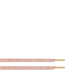 GOLDEN GOOSE Star Print Fabric Laces
