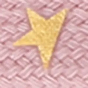 GOLDEN GOOSE Star Print Fabric Laces