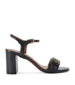 Kurt Geiger Kensington Langley Heeled Sandals - Black