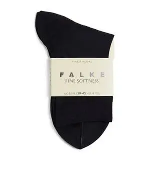 Falke Fine Softness Socks - Navy