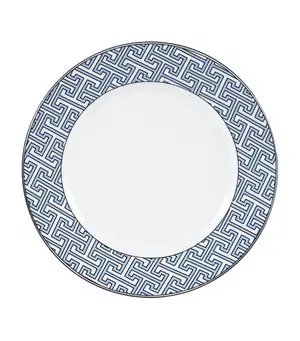 O.W.LONDON Set Of 2 Maze Dinner Plates - Blue