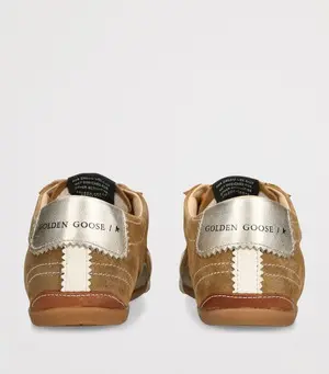GOLDEN GOOSE True Star Suede Sneakers - Brown