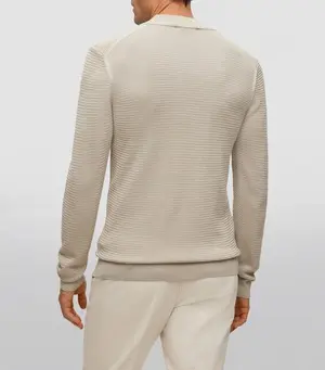 BOSS Silk Crew-neck Sweater