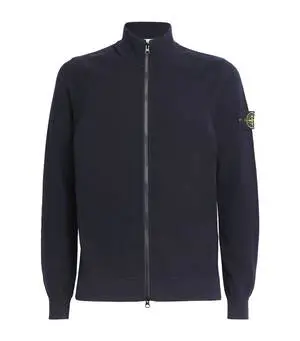 Stone Island Zip Up Cardigans For Men