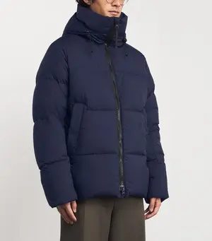 Canada Goose Down Enduraluxe Packable Crofton Puffer Jacket - Blue