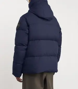 Canada Goose Down Enduraluxe Packable Crofton Puffer Jacket - Blue