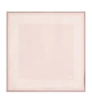 TOM FORD Mulberry Silk Pocket Square Pink