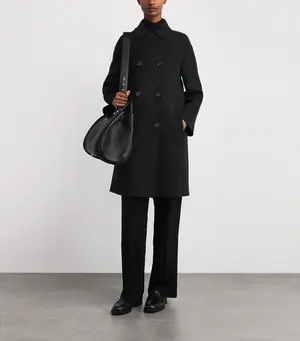 Max Mara Virgin Wool Double-breasted Coat