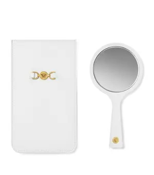 Versace Medusa '95 Hand Mirror - White
