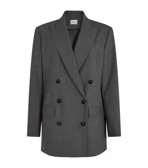 Claudie Pierlot Double-breasted Tailored Blazer