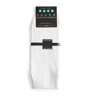 Falke Sensitive London Trainer Socks - White